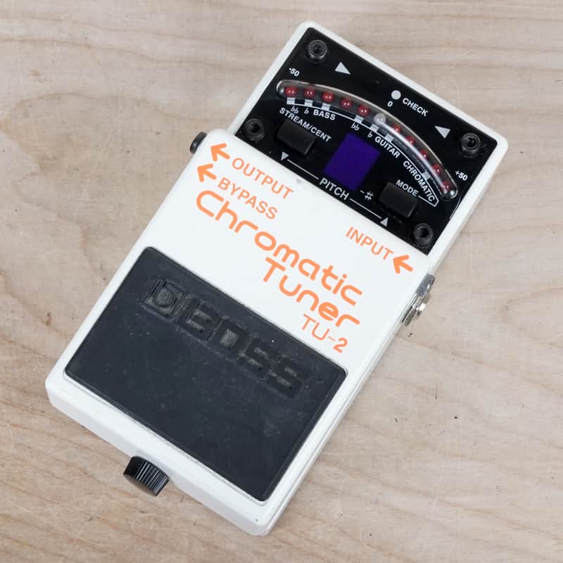 Boss TU-2 Chromatic Tuner White | Reverb