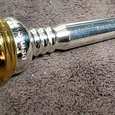 REID'S CONFORIM 017 , 24K gold plated trumpet mouthpiece, | Reverb