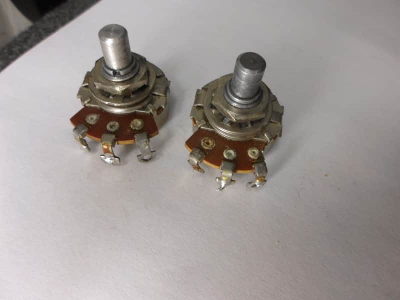 Vintage 1958 Fender Telecaster P Bass Pots 250K | Reverb Australia