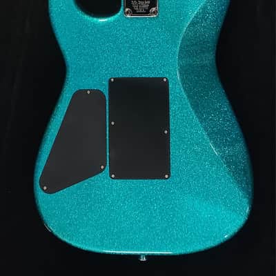 Charvel Pro-Mod San Dimas Style 1 HSS FR - Aqua Flake | Reverb