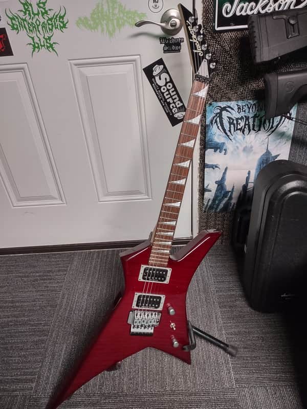 Jackson Kelly Star (KS2) 2000-2002 - Flame Red | Reverb