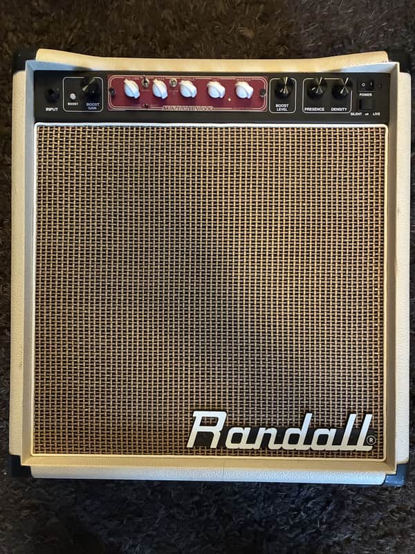 Randall MTS RM20 20W Tube Amp Combo in Cream | Reverb