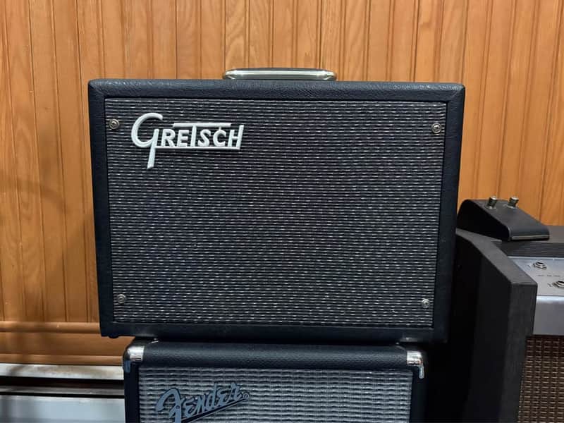 Gretsch 6150 Compact Tube Amp 1959 Black & Silver - Supro | Reverb