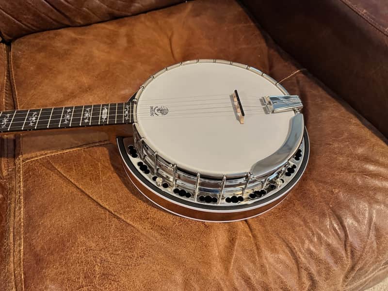 Deering Sierra Mahogany 5-String Banjo 2024 - Flawless | Reverb