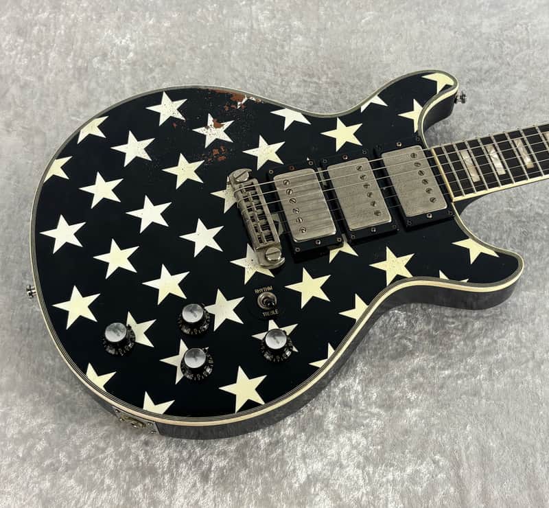 Rock N Roll Relics Thunders Custom DC LP guitar "Stars No | Reverb
