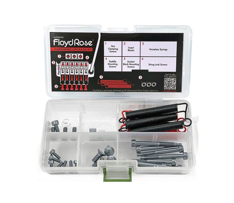 Floyd Rose Stainless Steel Color Hardware Upgrade Kit - | Reverb