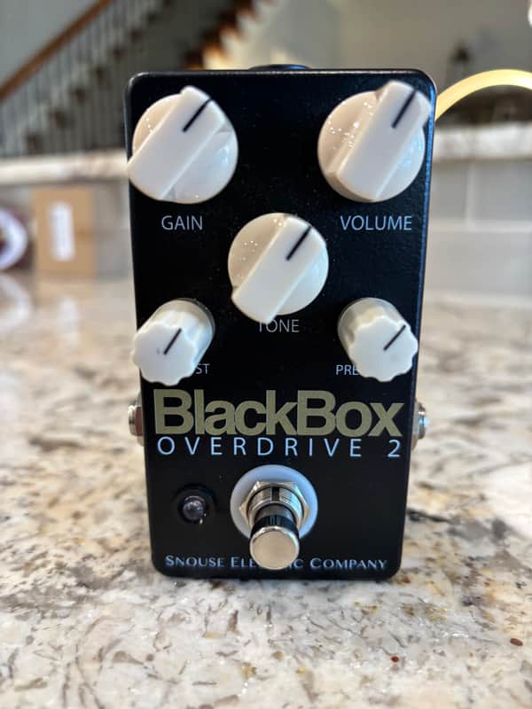 Snouse BlackBox Overdrive 2 2010s - Black | Reverb