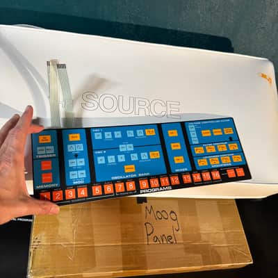 Moog Source Control Panel. Reproduction. New | Reverb