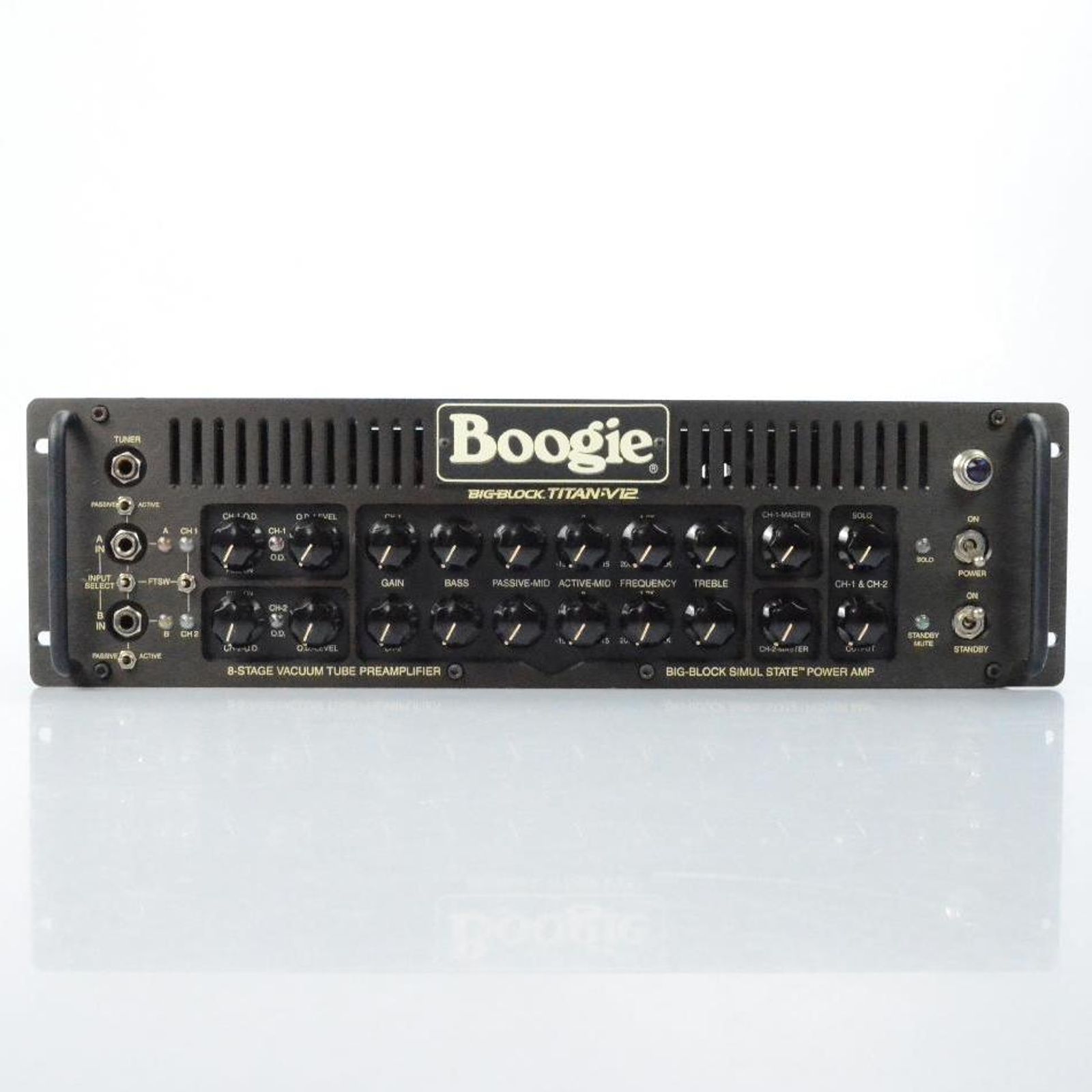 Mesa Boogie Big Block Titan V12 2-Channel 1200-Watt Bass Amp | Reverb
