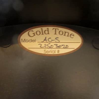Gold Tone AC-5 With Hard Case | Reverb