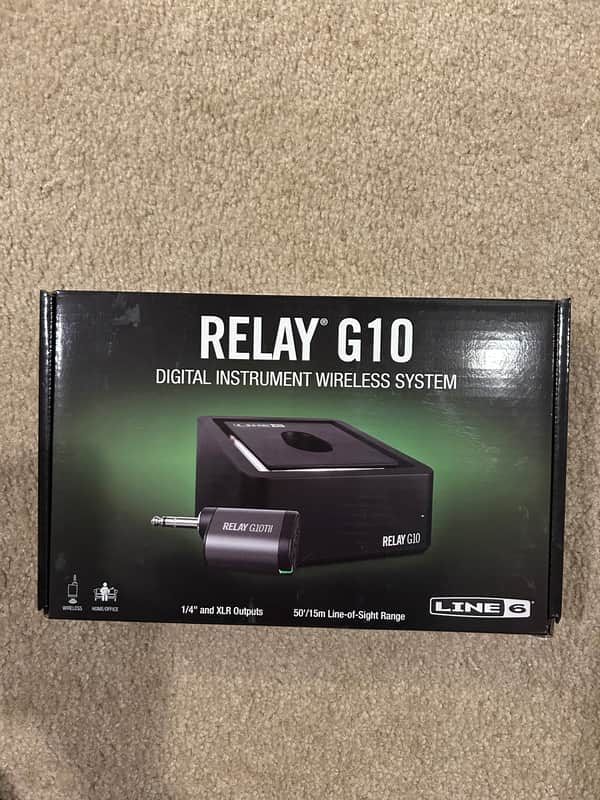 Line 6 Relay G10 II Digital Wireless Instrument System Black | Reverb