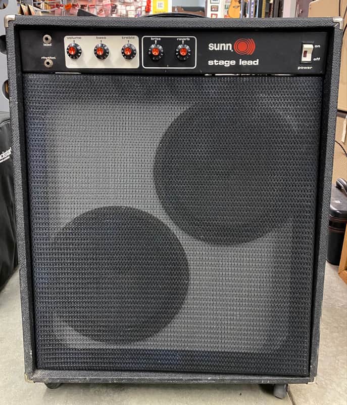 Sunn Stage Lead - Vintage 2x12 Solid State Combo | Reverb