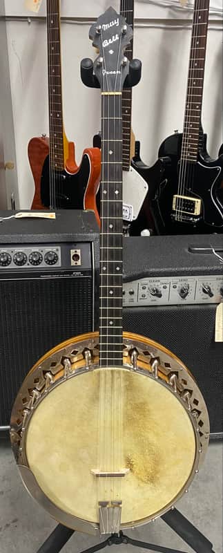 1920's/30's Slingerland May Bell Queen Tenor Banjo - Includes | Reverb