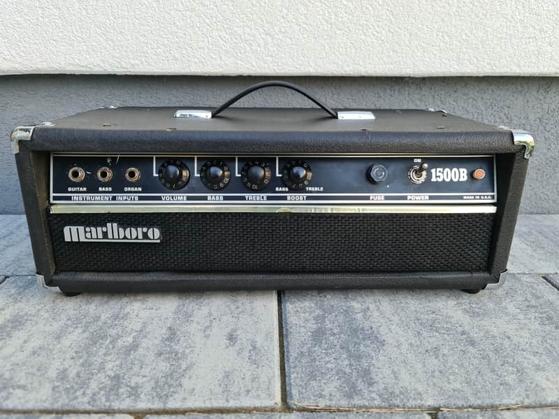 Head amplifier MARLBORO 1500B Bass Guitar | Reverb The Netherlands
