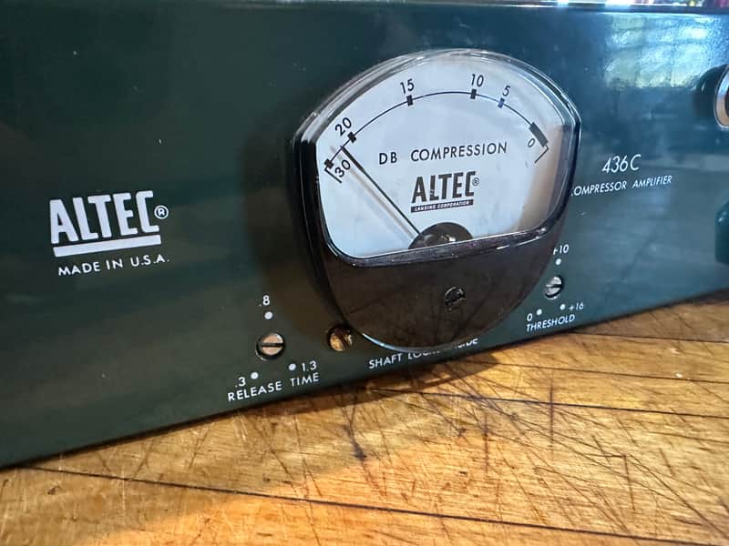 Altec 436C Vintage Compressor - Very Nice! | Reverb