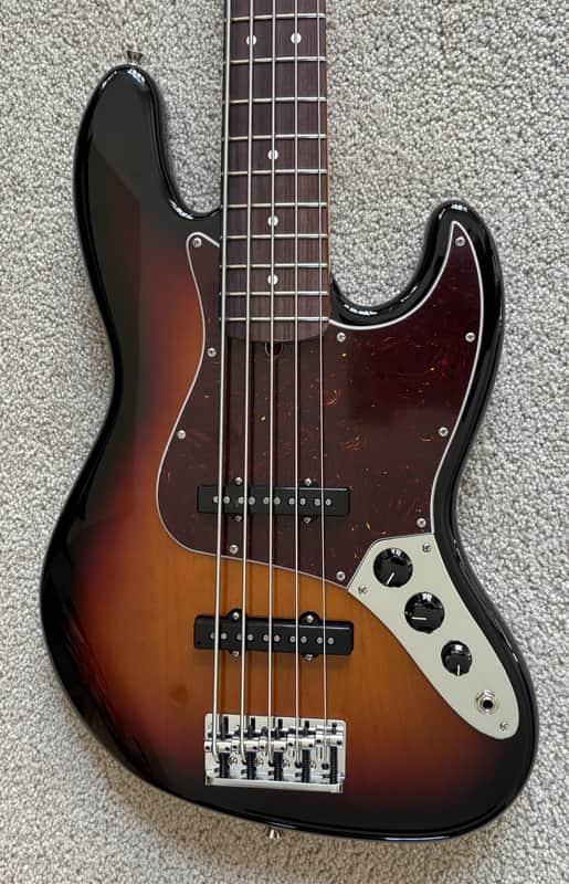 Fender American Professional II Jazz Bass V Guitar, 3-Color | Reverb