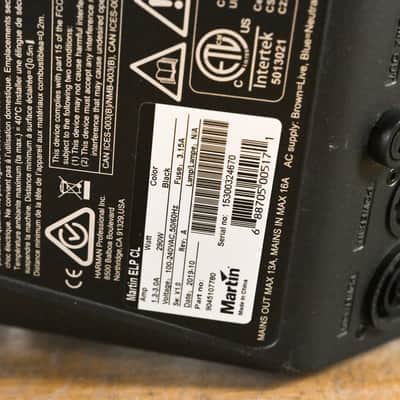 Martin ELP CL Color LED Ellipsoidal Light w/ ETC 10 Degree | Reverb