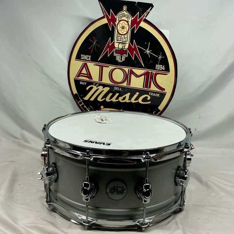 DW Drum Workshop Design Series Aluminum Shell Snare Drum | Reverb