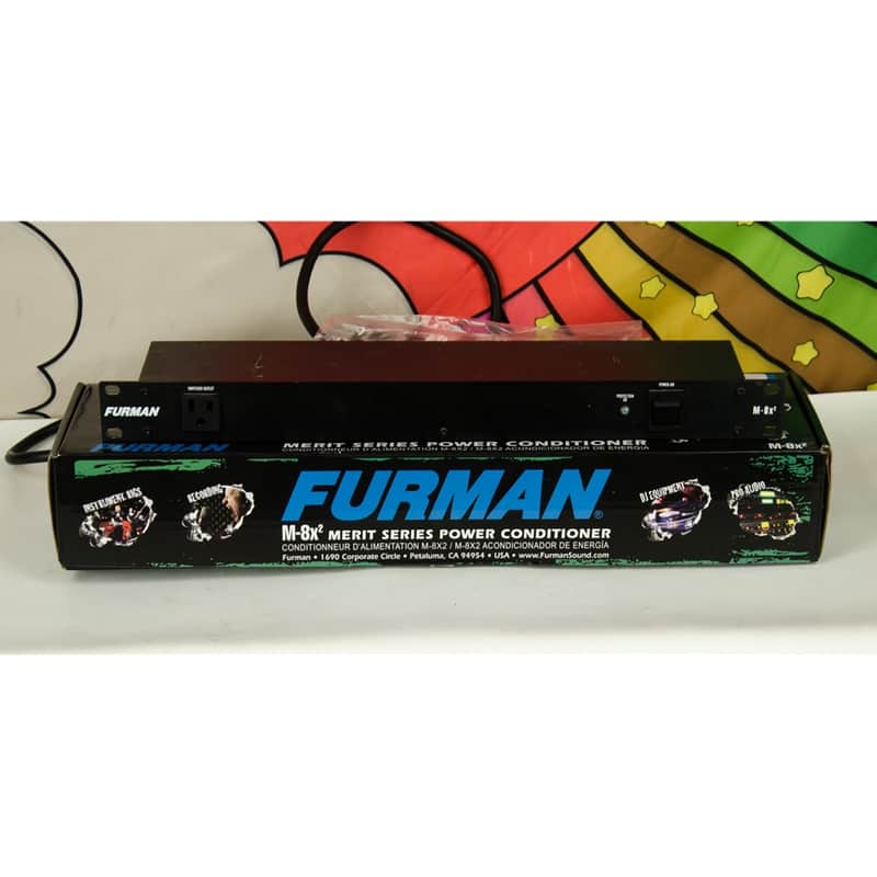 Used Furman M-8X2 Power Conditioner w/ Box | Reverb