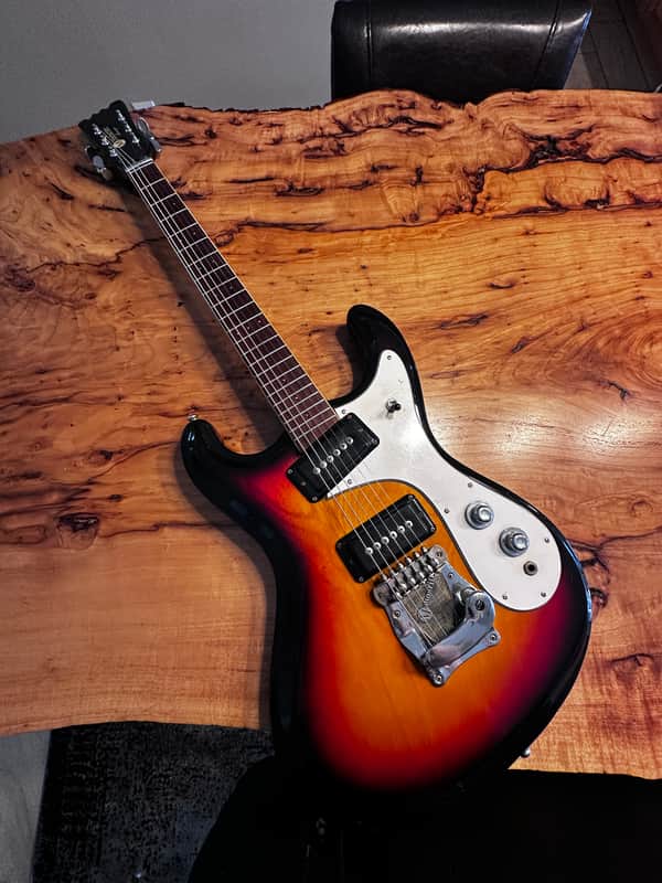 Mosrite Avenger 1970's Matsumoku Factory - Sunburst | Reverb