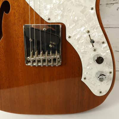 1980s MIJ Fender Telecaster Thinline Mahogany Body | Reverb