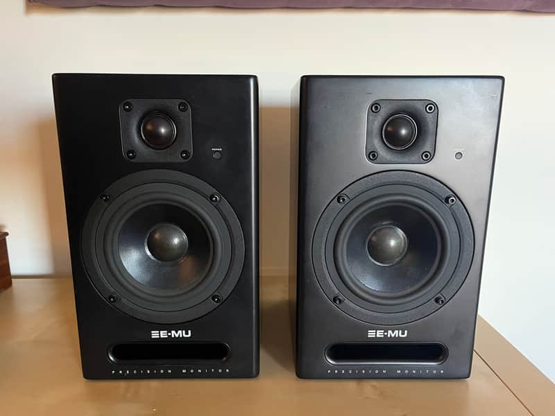 E-MU PM5 Precision Monitor Speakers 2005 - Black | Reverb Australia