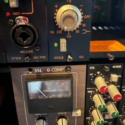 AMS Neve 1073LBEQ 500 Series Equalizer Module 2010s - Blue | Reverb
