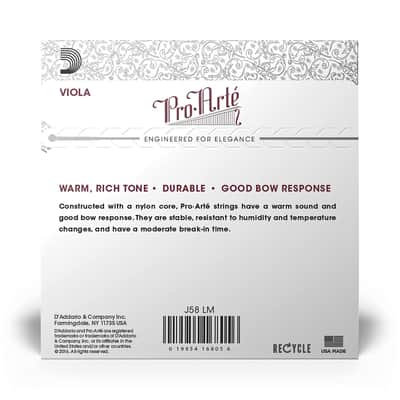 D'Addario Pro-Arte Viola String Set, Medium Scale, Medium | Reverb