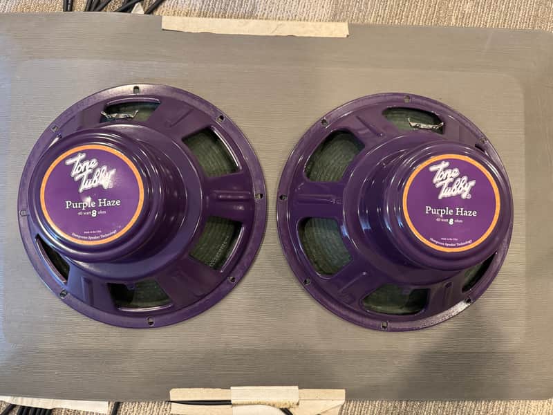 Pair of Tone Tubby Purple Haze Speakers (49 watt/8 ohm) | Reverb
