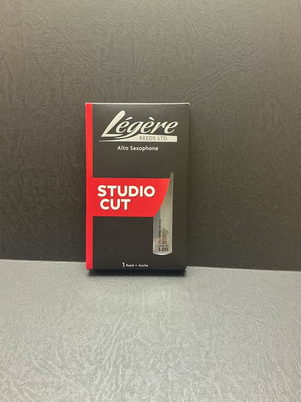 Legere Studio Cut #3 Eb Alto Saxophone Reed ASS3.00 | Reverb