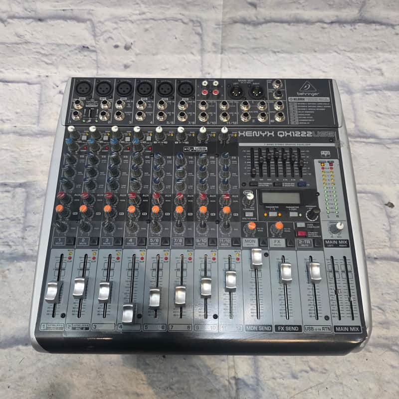 Behringer Xenyyx QX1222USB Mixer | Reverb