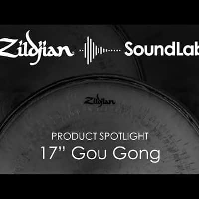 Zildjian GOU GONG ETCHED LOGO 17" (PINEHURSTPRO) | Reverb