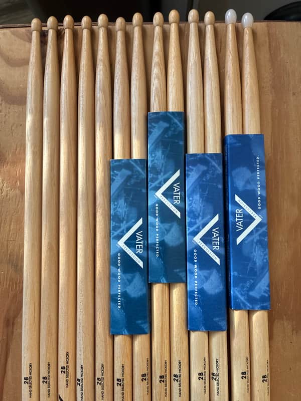 Vater 2B Drum Sticks 2024 - Nayural | Reverb