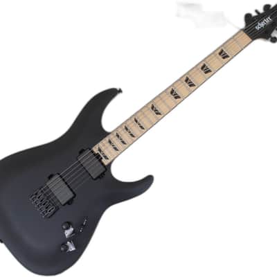 Schecter C-1 SLS Custom Electric Guitar Satin Black B-Stock | Reverb