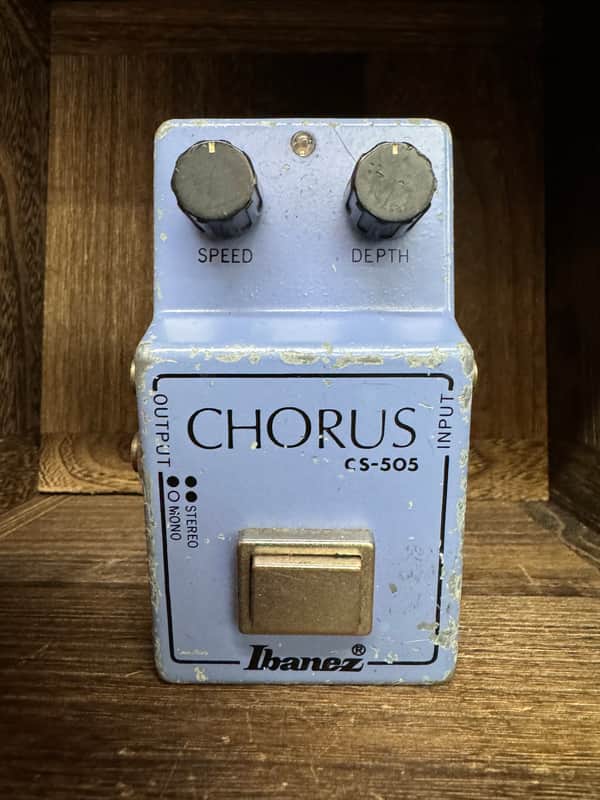 Ibanez Chorus CS-505 1981 - Blue | Reverb