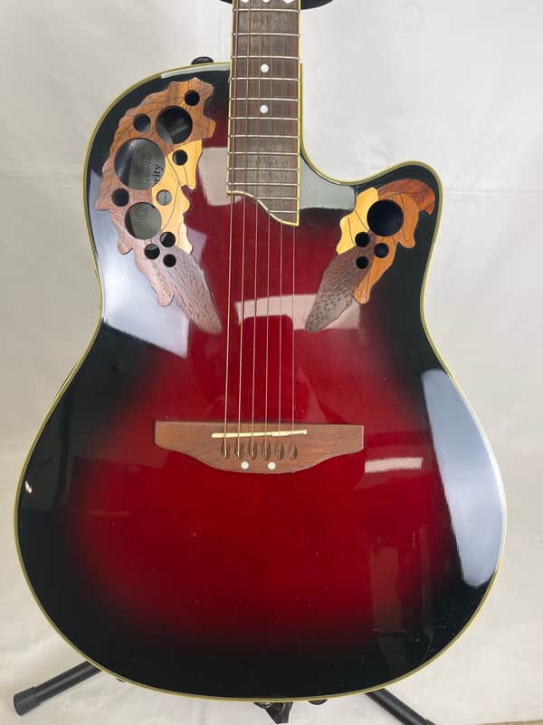Ovation Celebrity GC-157 90's - Maroon Burst | Reverb