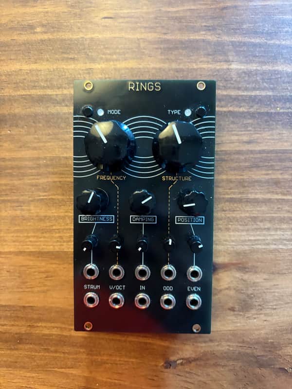 Mutable Instruments Rings Clone - Black | Reverb