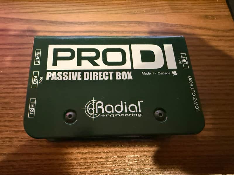 Radial ProDI 2010s - Green | Reverb