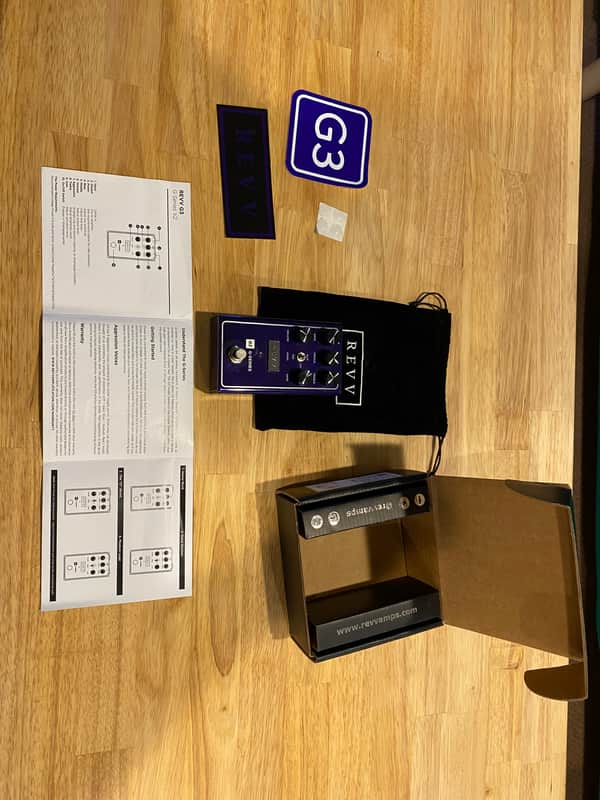 REVV G3 Distortion V2 2025 - Present - Purple | Reverb
