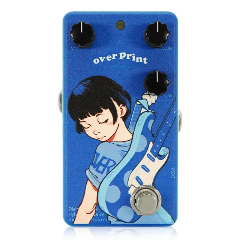 Custom Illustrated Over Print Gyoshi DPHOD #01 Overdrive | Reverb UK