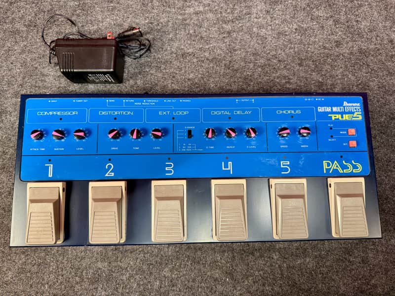 Vintage 1980s Ibanez MIJ Maxon PUE5 Guitar Programmable | Reverb