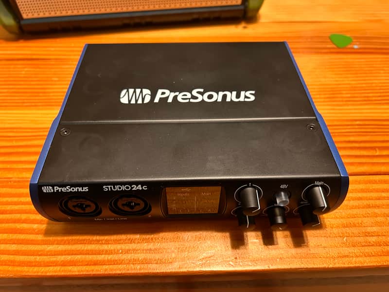 PreSonus Studio 24C 2x2 USB-C Audio / MIDI Interface 2019 - | Reverb