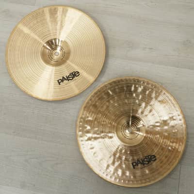 Used Paiste Sound Formula Hi Hat Cymbals 13 - Inch | Reverb
