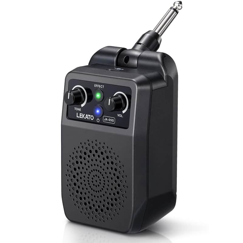 LEKATO Mini Electric Guitar Amp 5W, Portable Guitar Amp | Reverb