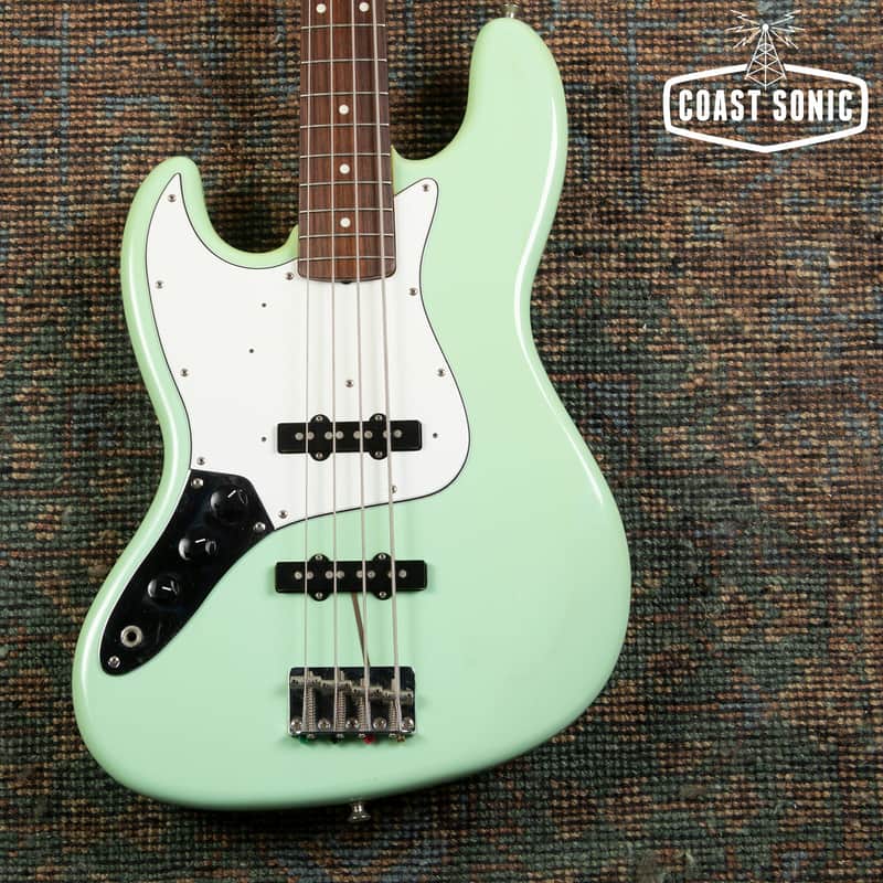 1999 Fender '62 Vintage Series Jazz Bass Left Handed JB62-70L | Reverb