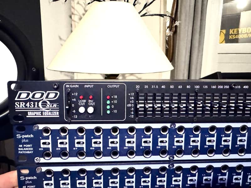DOD SR 431 QXLR Graphic Equalizer 1997 - Black | Reverb