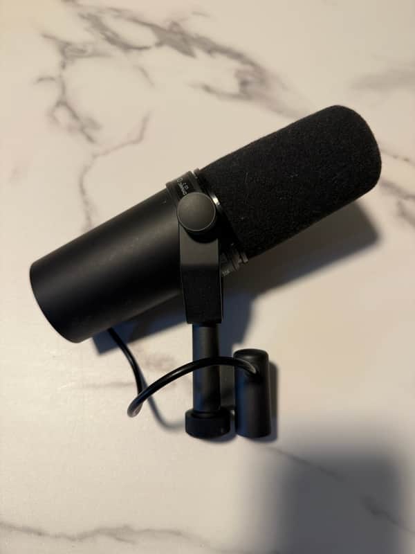 Shure SM7B Cardioid Dynamic Microphone 2001 - Present - Black | Reverb