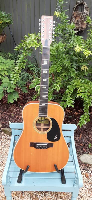 1960's Sekova 12 string Acoustic Model F2020 Gold Label NICE | Reverb