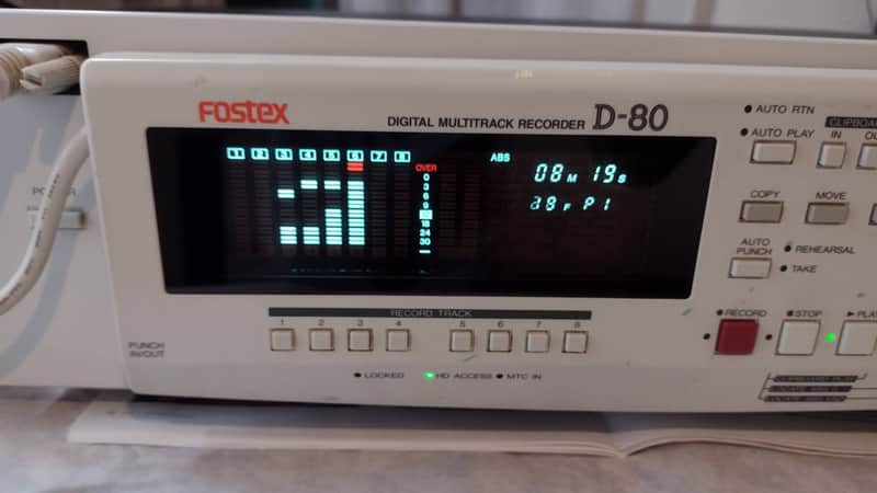 Fostex D-80 Faceplate / Remote Control *Parting Out From | Reverb
