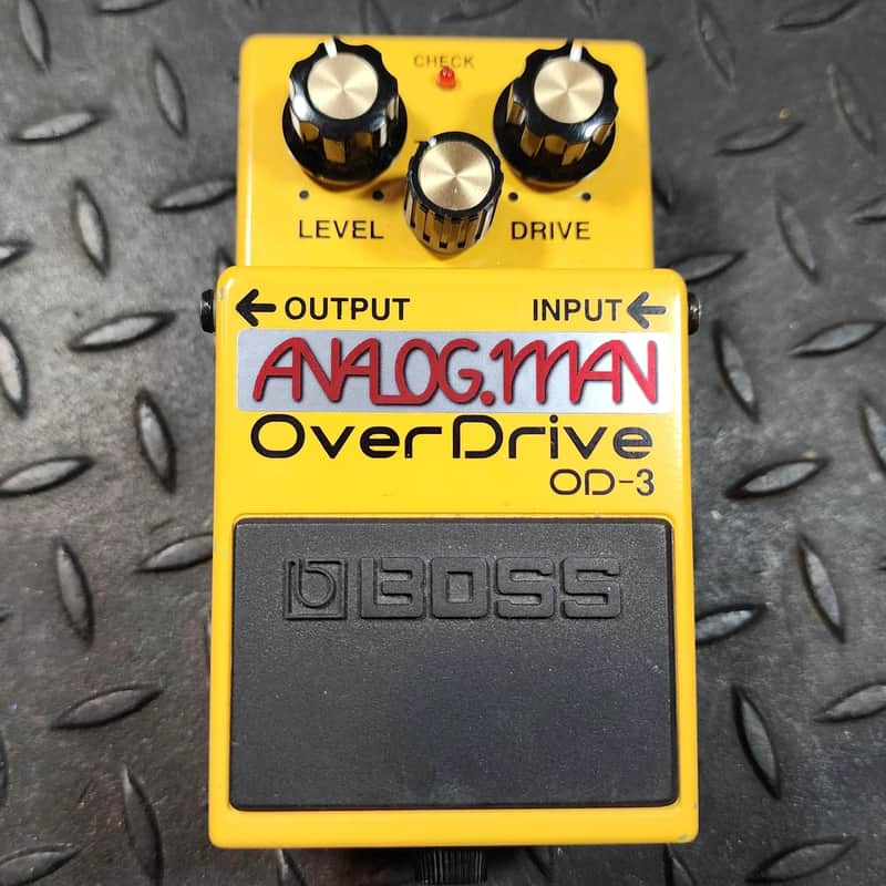Boss OD-3 Modded Overdrive Analogman Super Mod | Reverb Canada